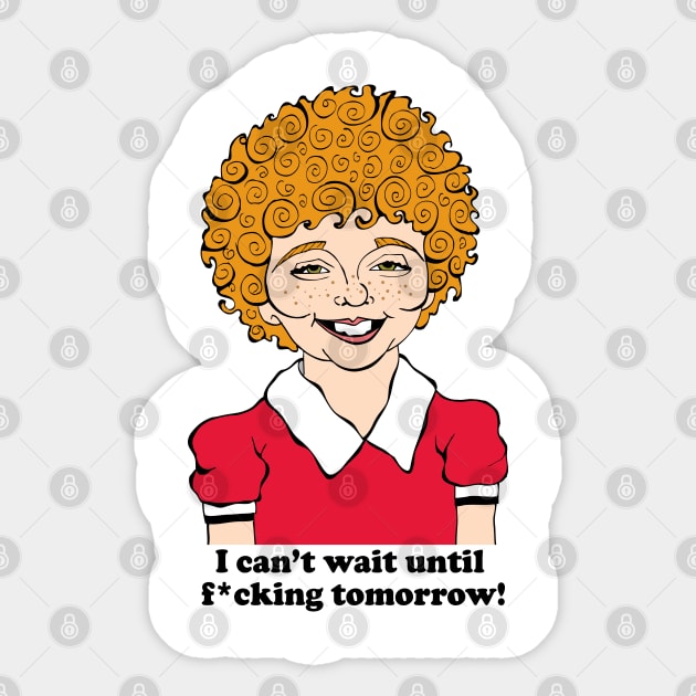 Annie Fan Art Annie Sticker Teepublic
